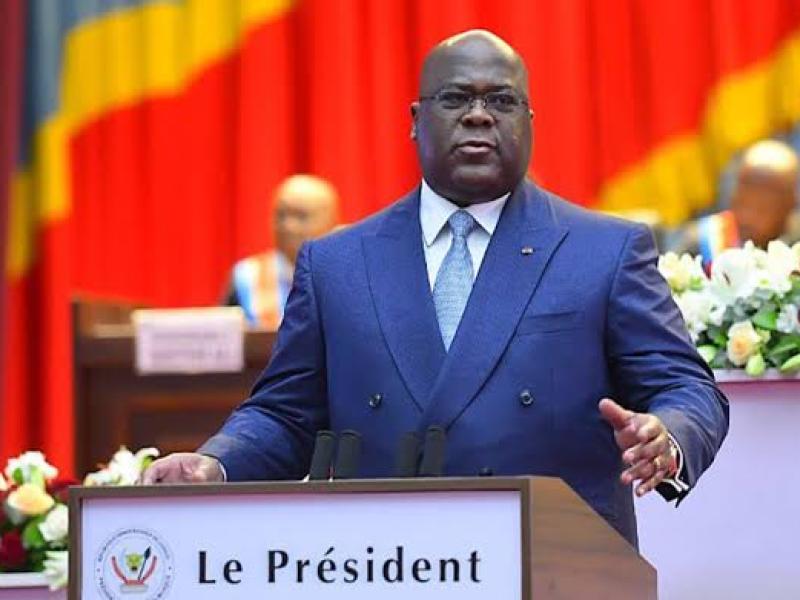 RDC : Félix Tshisekedi prononce le premier discours de son second quinquennat sur l'état de la ...